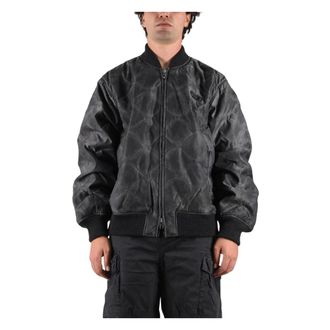 Diesel Gesteppte Bomberjacke - - Jackets - Herren - Grau - L