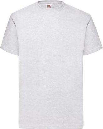 Fruit Of The Loom T-shirt à manches courtes pour homme - Gris - Small