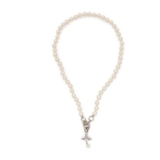 Vivienne Westwood Aleksa Halskette - - Accessories - Damen - Grau - ONE SIZE