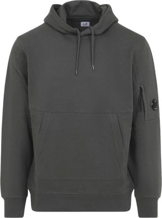 C.P. Company C.p. Company, Homme, Sweatshirts et sweats &agrave; capuche, Gris, Taille: L SweaT-shirts &agrave; capuche