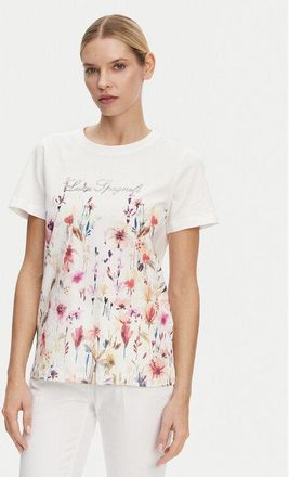 Luisa Spagnoli T-Shirt Boemi 542083 Wei&szlig; Regular Fit