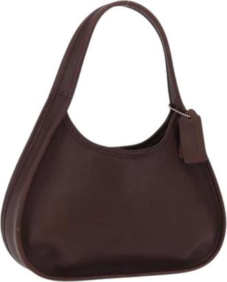 Coach Sac &agrave; main Charm Pre-owned - Femme - Pre-owned - Brun - Taille: ONE Size