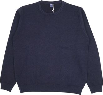 Fedeli Homme, Pulls, Bleu, Taille: 2XL Pulls &agrave; col rond