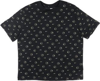 Nike Printed Boyfriend Tee - - Sport - Damen - Schwarzk - S