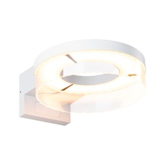 Paulmann 93114 LED Außenwandleuchte Zigbee 3.0 Capera Bewegungsmelder insektenfreundlich IP44 231mm Tunable Warm 12,5W 800lm 230V Weiß Aluminium