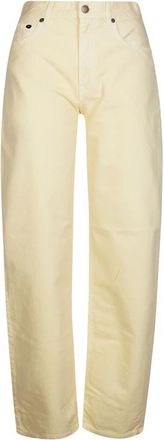 Haikure Bibi Twill 45 - Femme - Jeans - Beige - Taille: W24