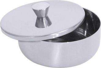 Contacto Edelstahl Schale mit Deckel
