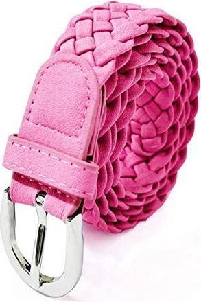 Glamexx24 Ceinture Tressée Femmes Filles pour Jupe, Robe, Veste et Jeans - 3 cm de Large élastique Ceinture, Taille Unique