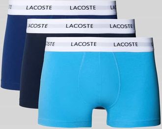 Lacoste Boxershorts aus Baumwoll-Mix im 3er-Pack