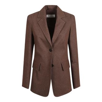 Max Mara Femme, Vestes, Brun, Taille: 38 FR Agguati