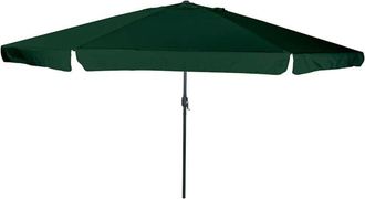vidaXL Vidaxl - Parasol de jardin Vert, Noir 395 x 395 x 245 cm