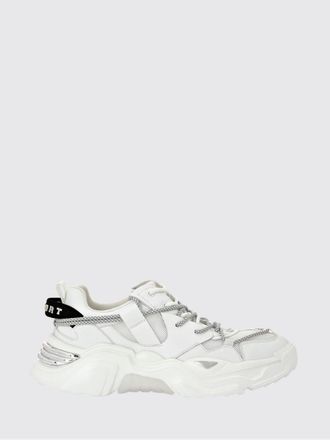 Plein Sport Low-Top-Sneaker zum Schn&uuml;ren aus Mesh mit Fersenschlaufe