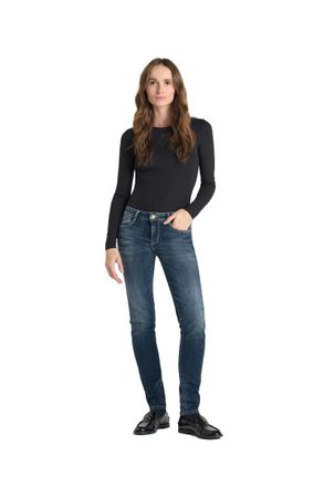 Le Temps Des Cerises Pulp Slim Mallo Jeans Blau Nr. 2 Push Up, blau, 26W
