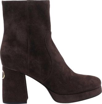 Valentino Garavani Bottines - Marron