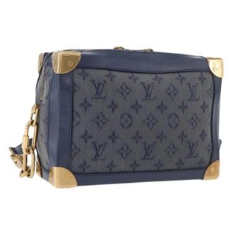 Louis Vuitton Pre-owned Vintage Monogram Denim Schultertasche - - Pre-owned - Damen - Blau - ONE SIZE