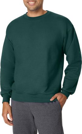 Hanes Herren-Sweatshirt aus Baumwolle, schwer, Rundhalsausschnitt, Gr&uuml;n - Deep Forest, XXX-Large