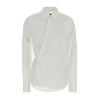 Dsquared2 Femme, Blouses et Chemises, Blanc, Taille: 38 FR Chemises