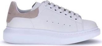 Alexander McQueen Plateausohle Ledersneakers - - Shoes - Damen - Wei&szlig; - 37 EU