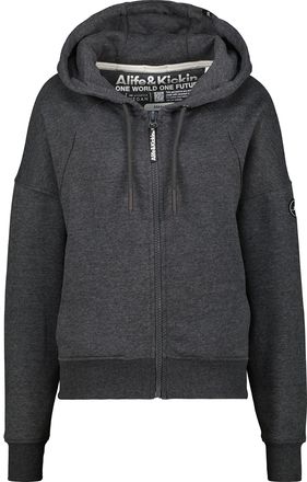 Alife And Kickin ALIFE AND KICKIN JesseAK A Hooded Sweatjacket Damen Kapuzensweatjacke, Sweatjacke moonless melange L
