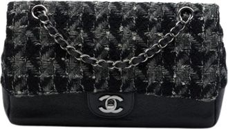 Chanel Pre-owned Double Flap Shoulder Bag - - Pre-owned - Damen - Schwarzk - ONE SIZE