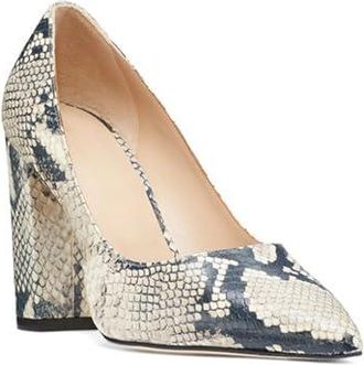 Generic Escarpins &eacute;pais &agrave; Bout Pointu pour Femmes, Chaussures &agrave; Enfiler en Cuir Tendance, Chaussures &agrave; Bout ferm&eacute; Confortables pour Le Travail Les f&ecirc;tes et Le