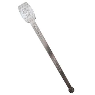 Jack Daniels Barrel Swizzle Stick, Sammlerst&uuml;ck Edelstahl R&uuml;hrstab, Jack Daniels lizenziertes Barzubeh&ouml;r Cocktail Drink Swizzle Stick
