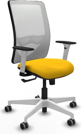 Piqueras y Crespo B&uuml;rostuhl Zulema, verstellbare Armlehne, h&ouml;henverstellbare Lendenwirbelst&uuml;tze, ausgestattet mit 3 Positionen und Schneideschaum, mit Rollen von 65 mm,