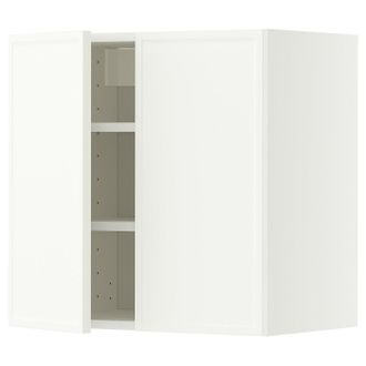 IKEA METOD Wandschrank mit B&ouml;den und 2 T&uuml;ren