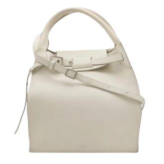 Celine Pre-owned Leder Big Bag Small 2Way Handtasche - - Pre-owned - Damen - Wei&szlig; - ONE SIZE