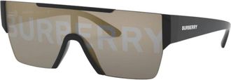 Burberry Stilvolle Sonnenbrille mit grauen Gl&auml;sern - - Accessories - unisex - Schwarzk - 38 MM