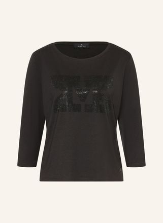 Monari Monari Shirt Mit 3/4-Arm Und Pailletten schwarz