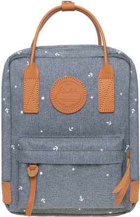 KAUKKO Kf Rucksack für Herren, Grau [k1007-5], 5 Zoll, Schulrucksack