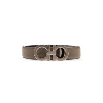 Ferragamo Doppelseitiger G&uuml;rtel - - Accessories - Herren - Grau - 105 CM