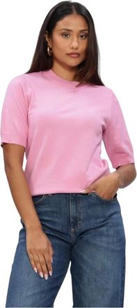 Y.A.S Y.a.s, Damen, Strickwaren, Rosa, LGr&ouml;&szlig;e