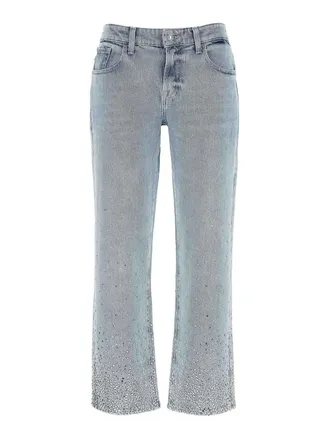 7 For All Mankind Jean Droit - Bleu Clair