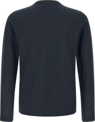 Zanone Ice Cotton Crew Neck T-shirt - Navy