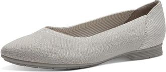 Jana Ballerines Femme Pointues Vegan, Lt Grey, 38 EU
