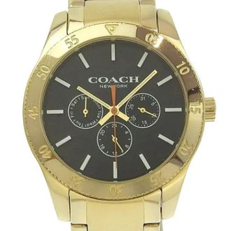 Coach Pre-owned Metall watches - - Pre-owned - Herren - Schwarzk - ONE SIZE