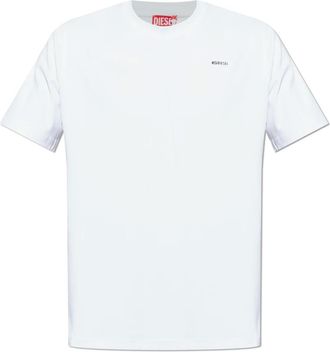 Diesel Homme, Tops, Blanc, Taille: L T-Chemises