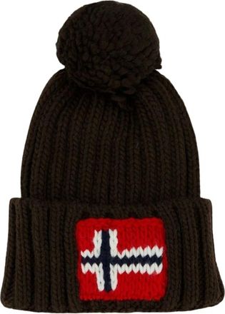 Napapijri Semiury Beanie - - Accessories - Herren - Braun - ONE SIZE