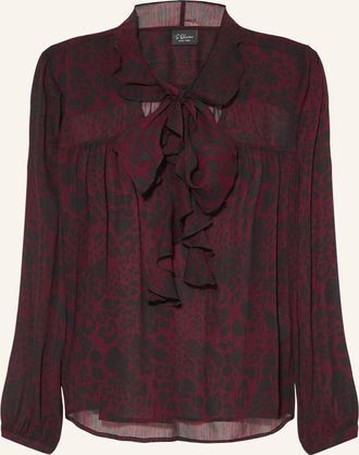 s.Oliver Black Label S.Oliver Black Label Blusenshirt Mit Volants rot