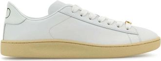 Valentino Garavani Femme, Chaussures, Blanc, Taille: 38 1/2 EU Royco Baskets