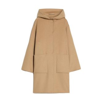 Pennyblack Langer Wollmantel - - Coats - Damen - Beige - L
