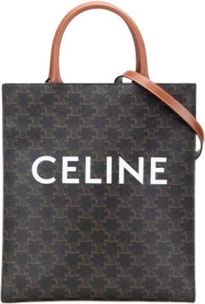 Celine Pre-owned Vertical Cabas Tote - - Pre-owned - Damen - Braun - ONE SIZE