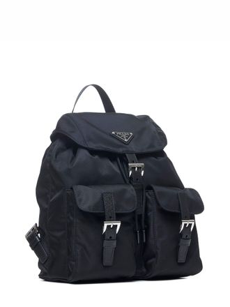 Prada Re-Nylon Backpack - Black