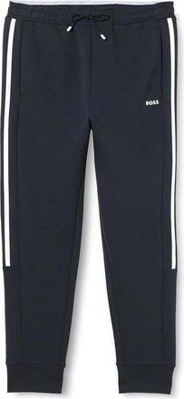 BOSS Herren Hadikonos Jersey_Trousers, Dark Blue402, XL EU