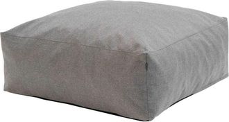 Oviala Pouf de jardin pour canapé modulable gris - Mixi