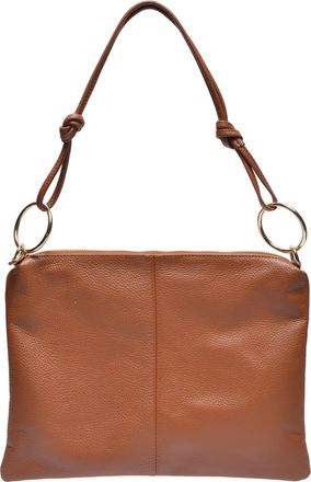 Luisa Vannini Braun Rindsledertasche