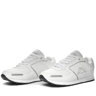 Kappa Unisex Logo Voghera 5 Gymnastikschuh, Bianco White Grey Lt, 46 EU