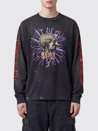 Saint Mxxxxxx T-shirt &agrave; manches longues et imprim&eacute; graphique en coton